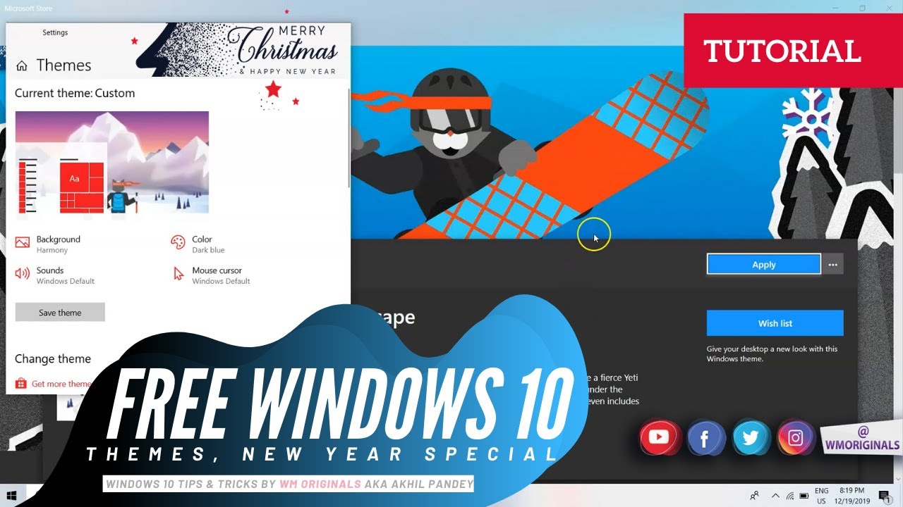 Best Windows 10 Themes 2021 | How to Change / Download FREE Windows 10 ...