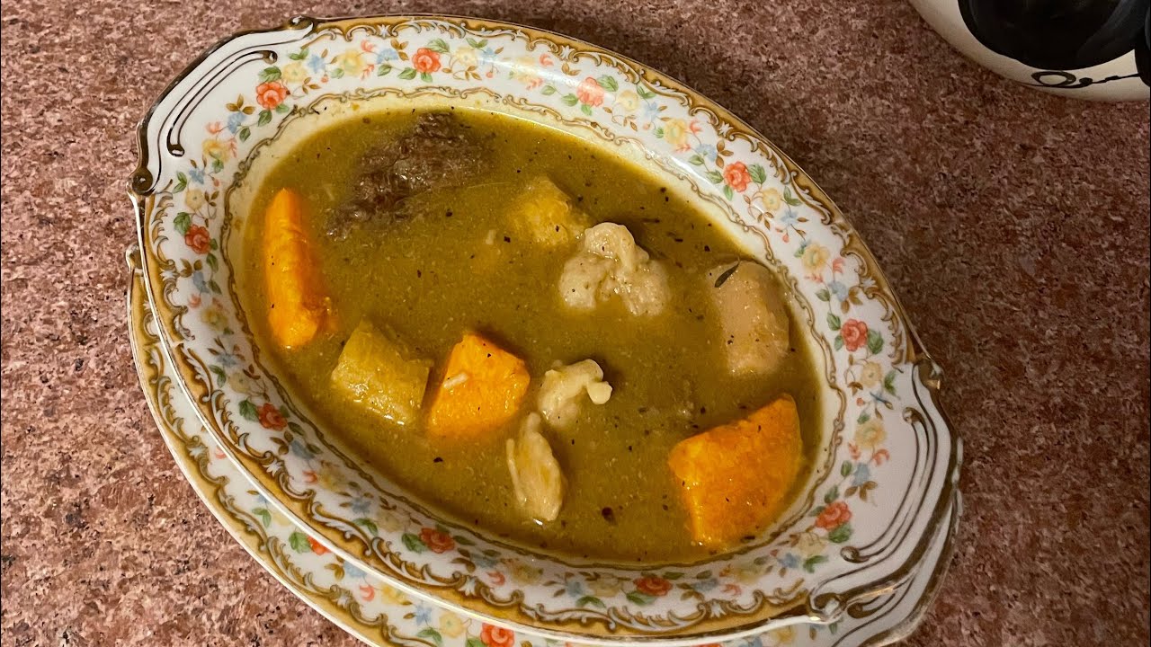 Claudia’s Cuisine Episode 31 - Beef & Veggie Soup - YouTube
