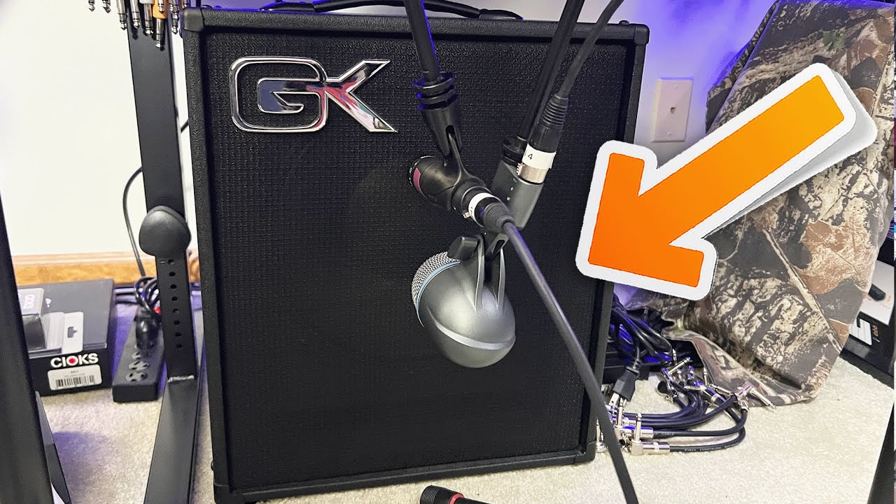 Shure SM57 & Beta 52A - Bass Recording Setup & Demo - YouTube