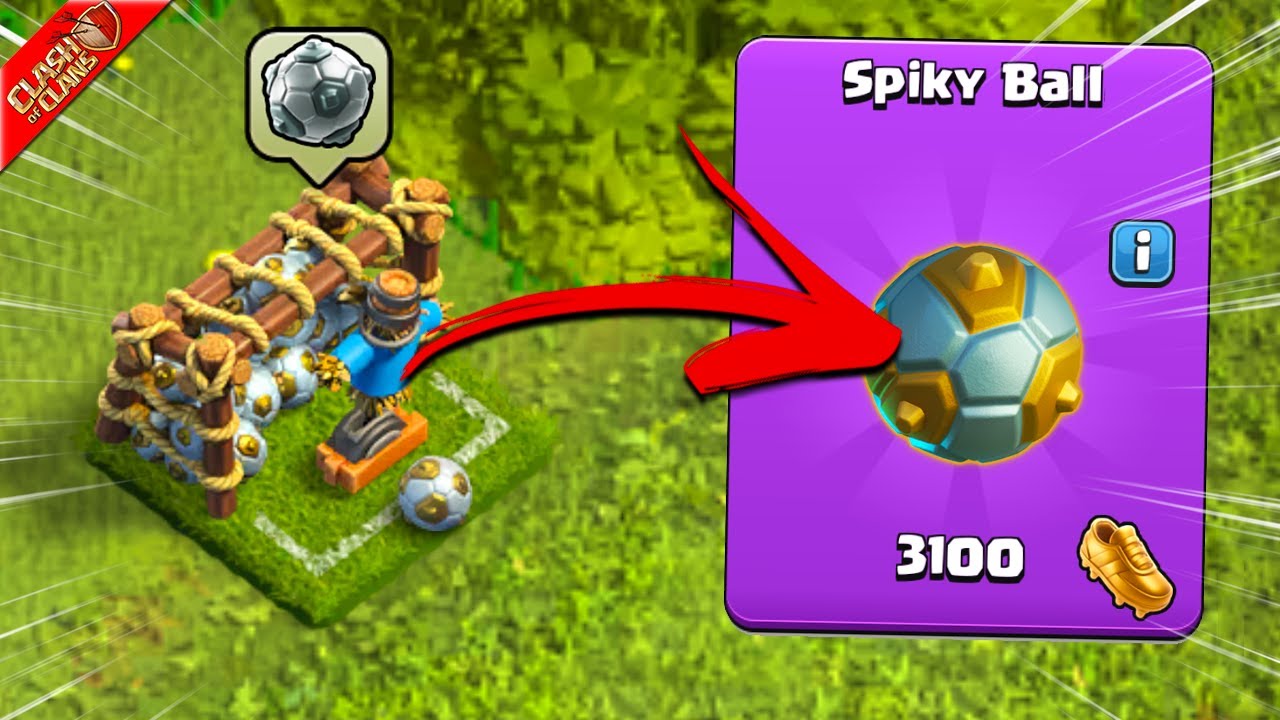 How to Get the Spiky Ball Equipment in Clash of Clans - YouTube