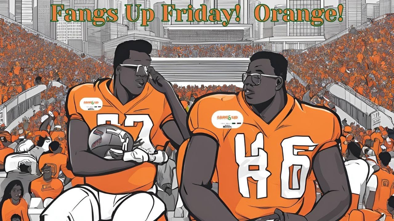 Fangs Up Friday! Orange! - YouTube