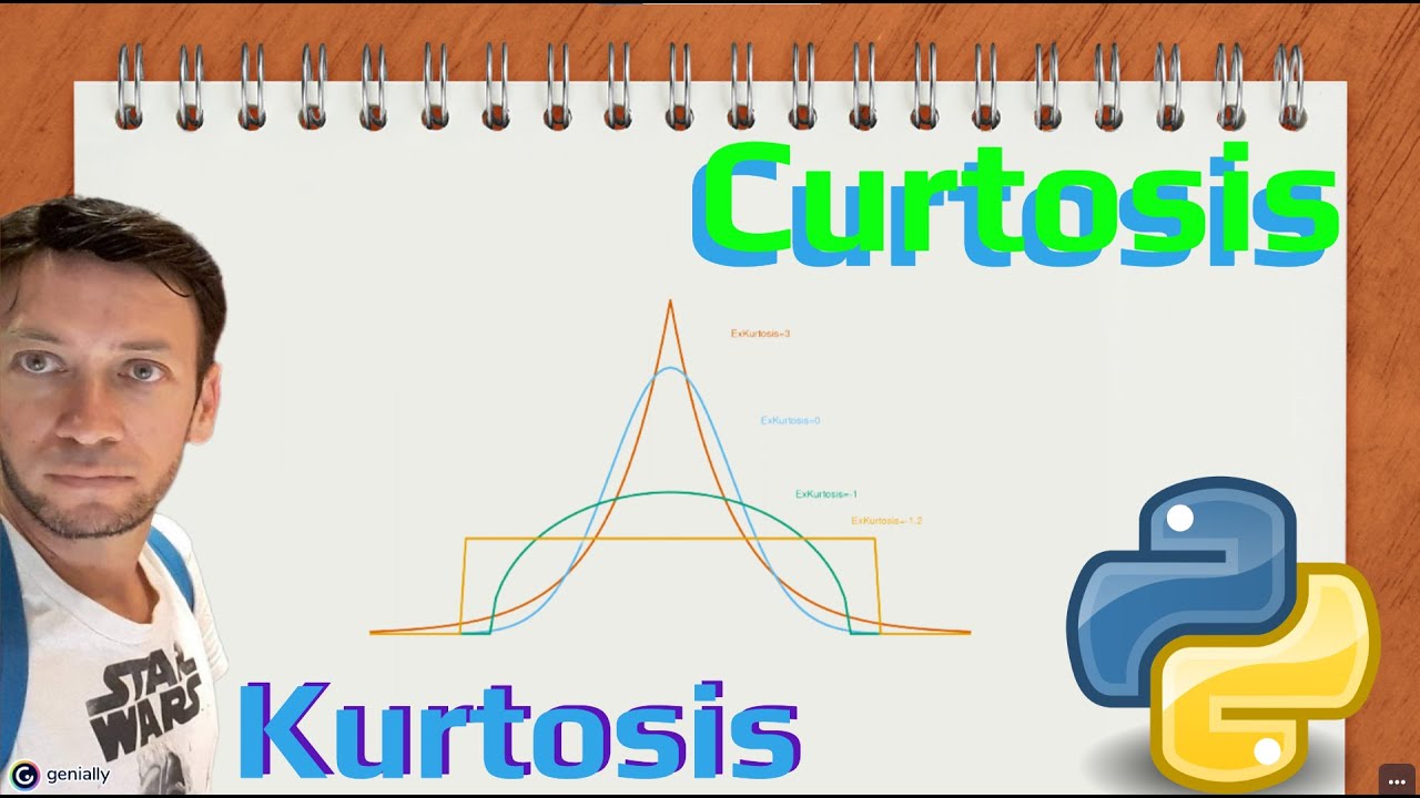 Como Calcular la Curtosis en Python de Datos de Excel (Google Colab) - YouTube