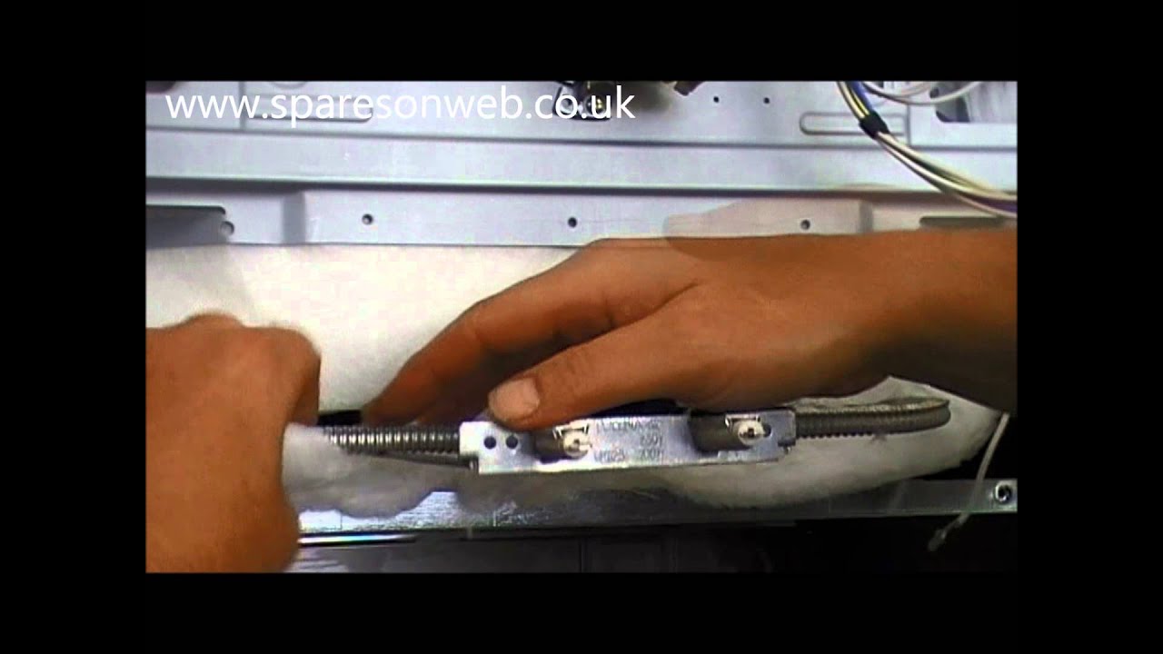 Video guide to fixing your oven: How to swap the bottom oven element ...