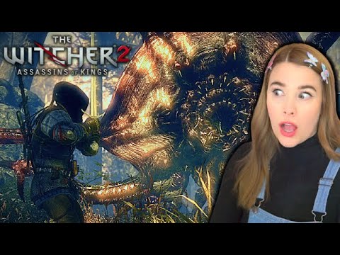 WITCHER 2 Boss Fight: The Kayran | Episode 6 | MegMage Plays - YouTube