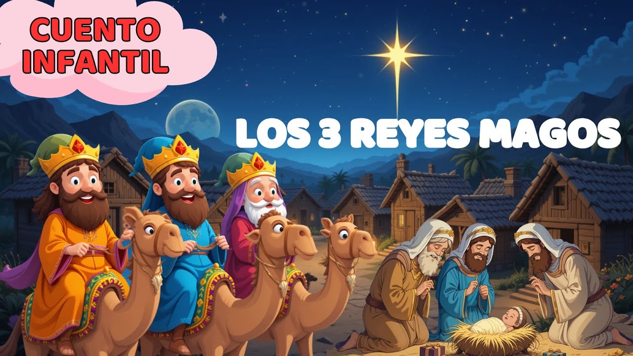 La INCREIBLE AVENTURA de los TRES REYES MAGOS - CUENTO INFANTIL ...