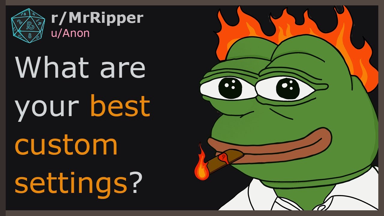 D&D Players, What are your best custom settings? #dnd - YouTube