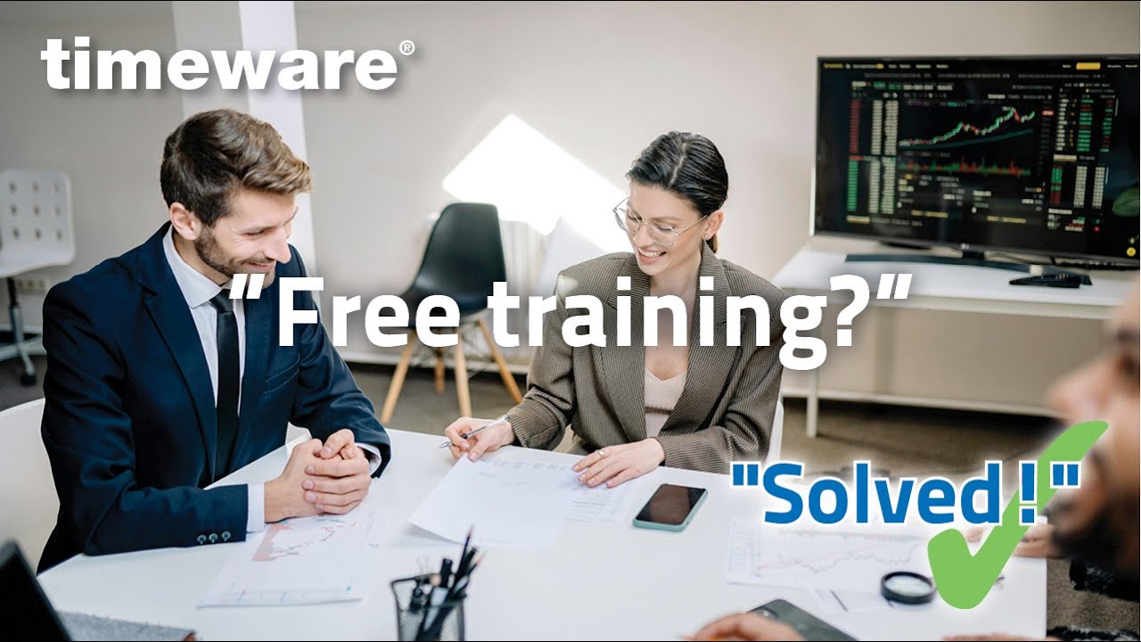 Free training sessions? Solved with timeware® HR, Time and Attendance ...