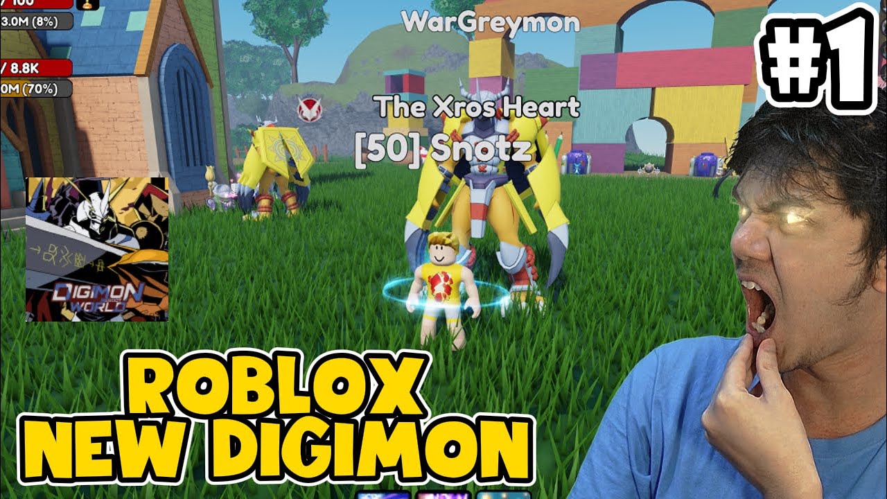 WAJIB !!! YANG BARU MAIN GAME ROBLOX DIGIMON REBOOT WORLD - YouTube