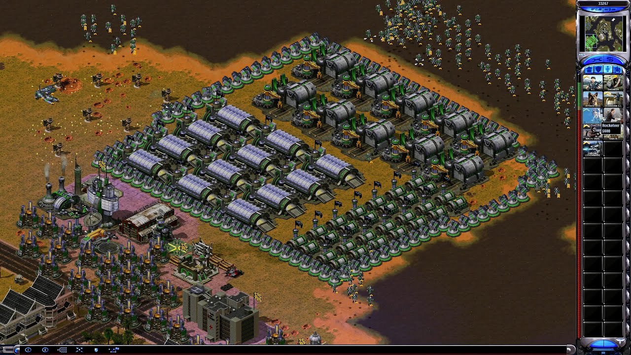 Red Alert 2 Pear Habourl Version 2 Defence With Patriot Missile - YouTube