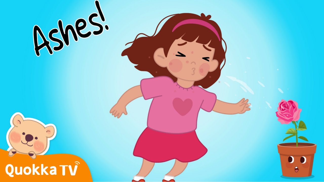 Ring Around the Rosie | Nursery Rhyme Song for Children with Lyrics ...
