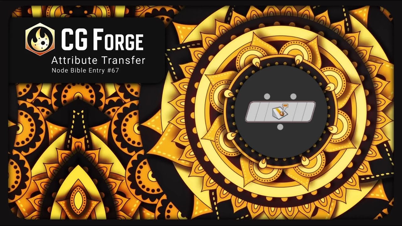 Houdini | Attribute Transfer | Node Bible Quick Tip - YouTube
