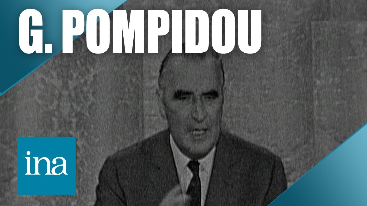 Georges Pompidou face à la presse : 02/07/1970 | Archive INA - YouTube