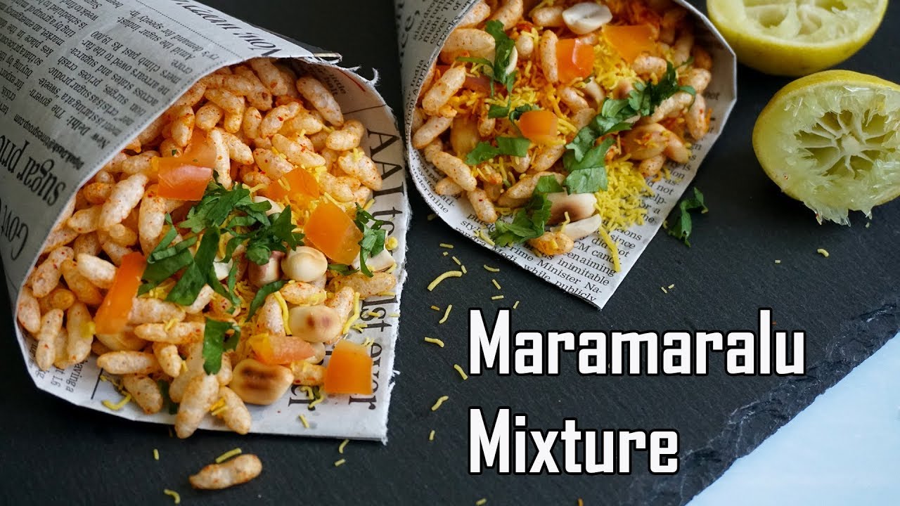 Maramaralu Mixture/Puffed Rice Mixture Recipe - YouTube