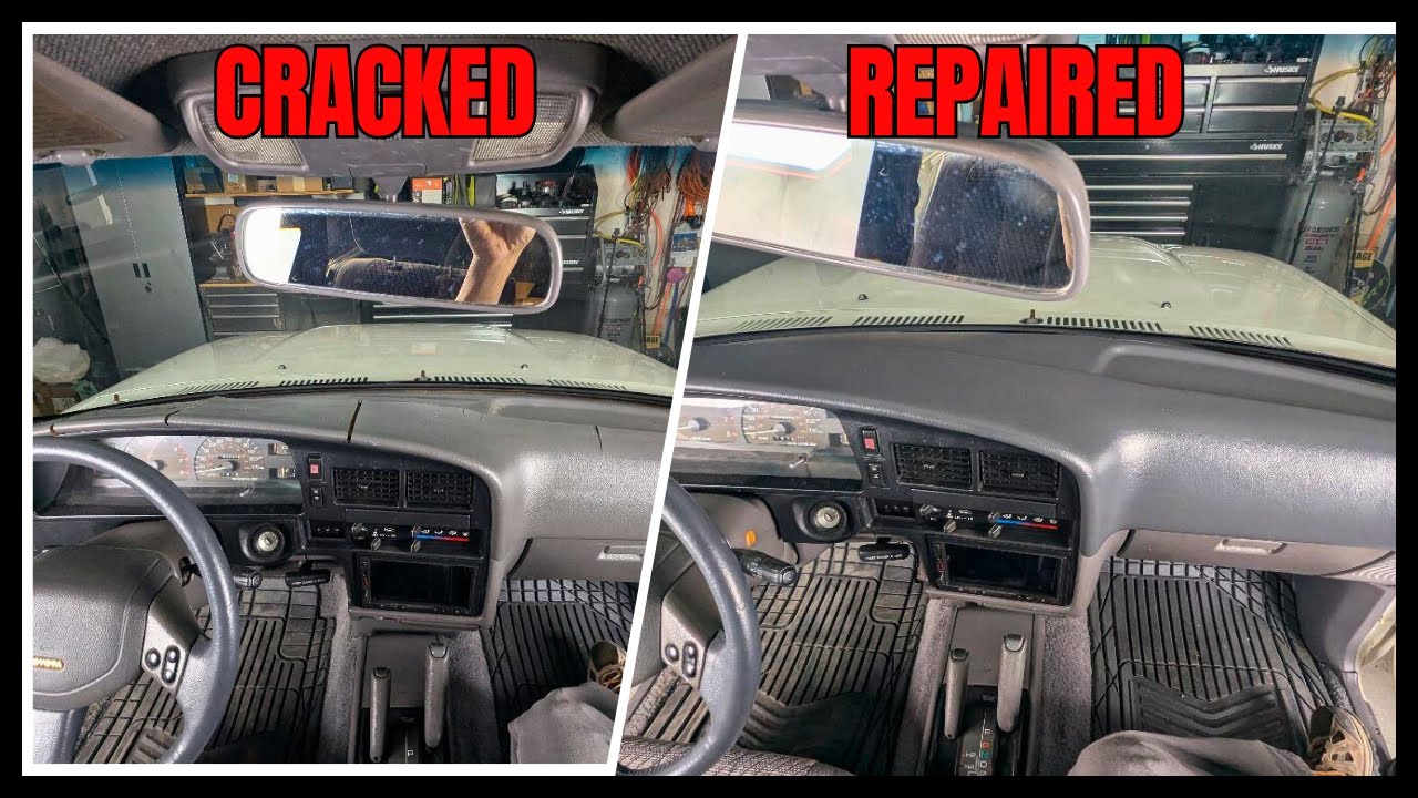 Cracked Dashboard? Do This! - COVERLAY Install -2nd Gen 4Runner - YouTube