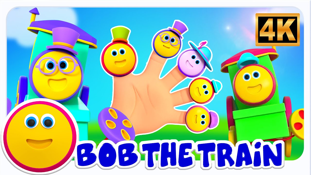 Bob the Train Finger Family + More Nursery Rhymes for Babies - YouTube ...