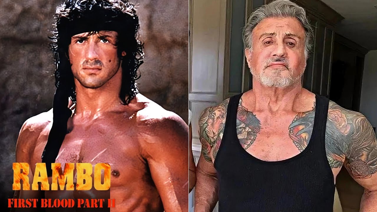 Rambo 2 Veja a transformação física de Sylvester Stallone e seus ...