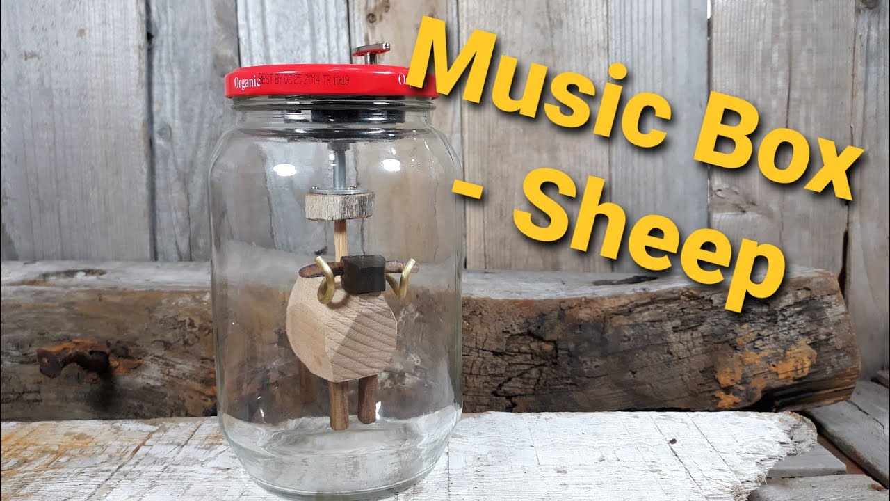 유리병으로 만든 오르골 -양 Music Box Sheep - YouTube