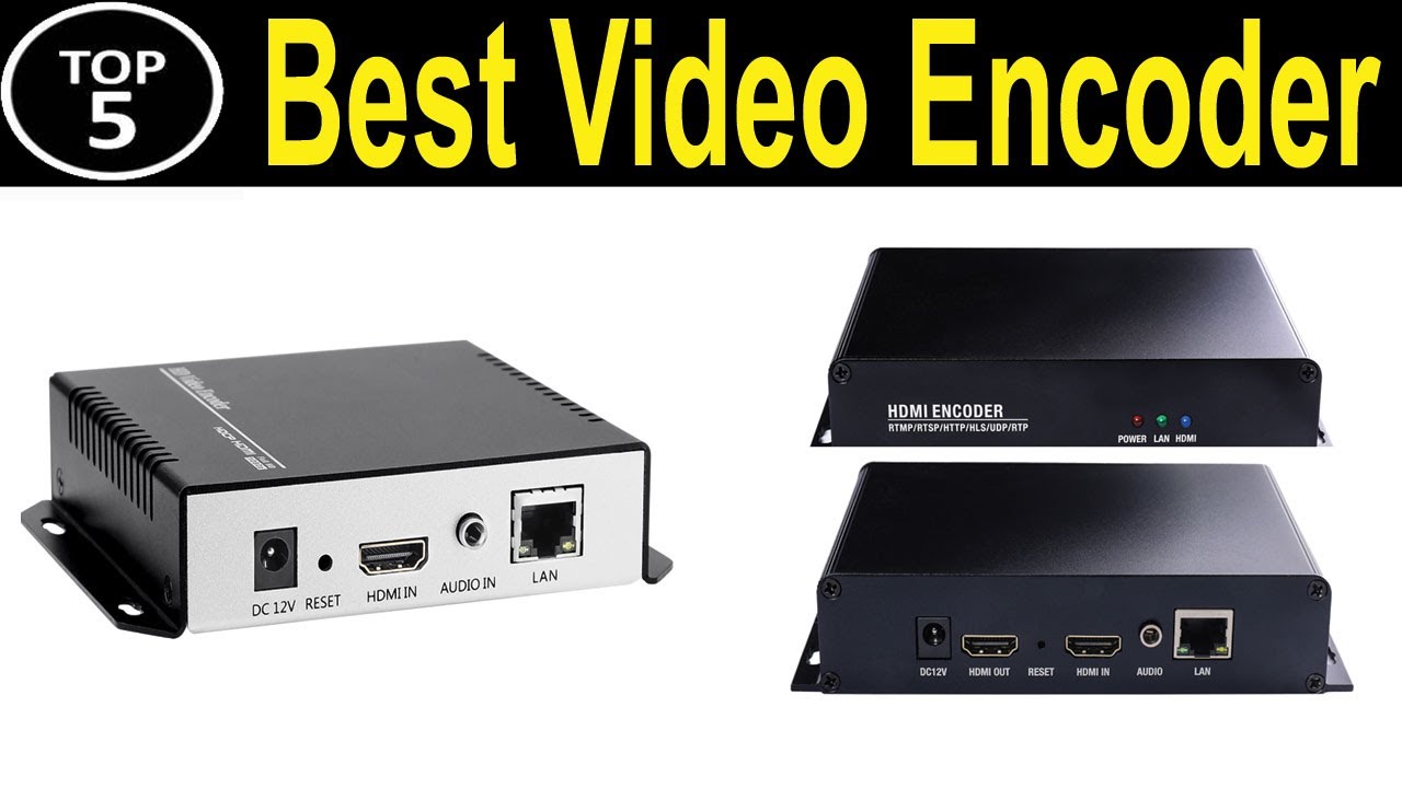 TOP 5 BEST Video Encoder Review 2023 - YouTube