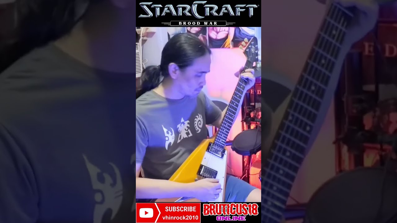 Starcraft Broodwar Terran Theme 1 Guitar Cover Youtube 8806