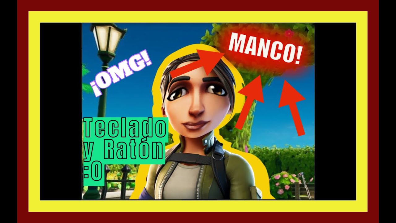 SUPER MANCO JUEGA FORNITE EN TECLADO Y RATON!! / El Birote Del DIa ...