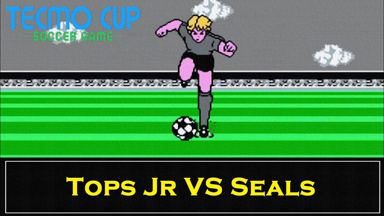 Tecmo Cup: Soccer Game [9th Match (Tops Jr. vs Seals)] NES - YouTube