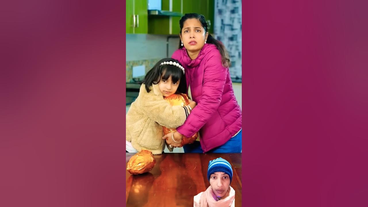 Anda Vs Kinder Joy😂 | Maa vs Beti - Part #youtubeshorts | Shorts 🤣#fun| #comedyshorts #comedy # ...