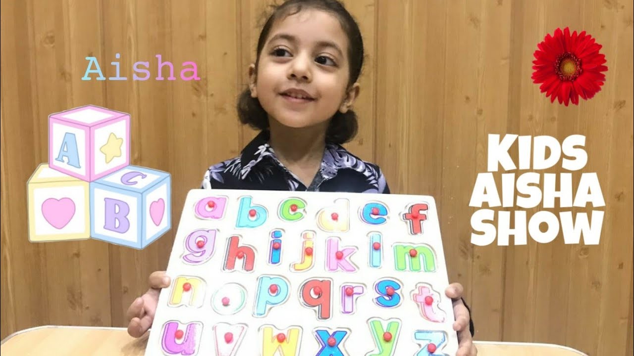Learn ABC with Kids Aisha Show. Kids ABC phonics song - YouTube