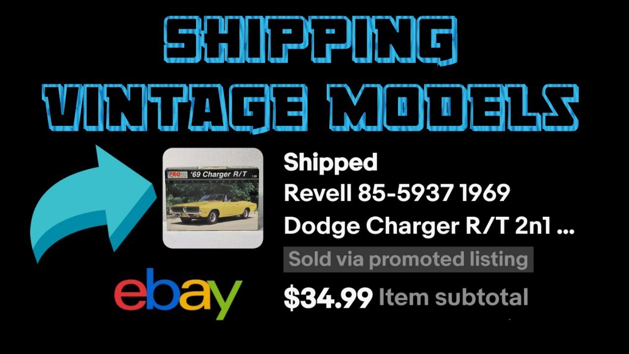 Shipping a 1969 Dodge Charger model car kit that sold on ebay #ebay # ...