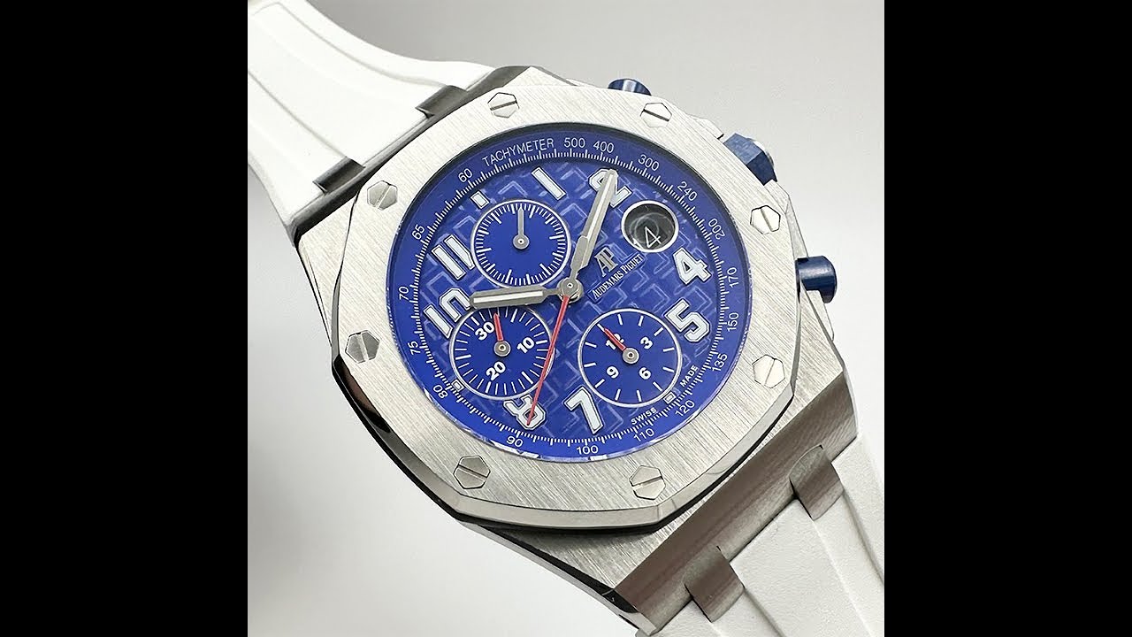 Pre-owned 2018 Audemars Piguet Royal Oak Offshore Indigo Blue Edition ...