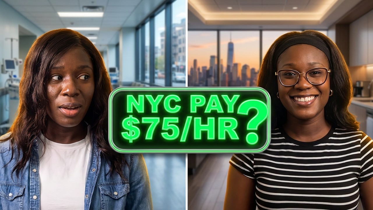 International Nurse in NYC: Real Pay, Real Life, Real Talk \ - YouTube