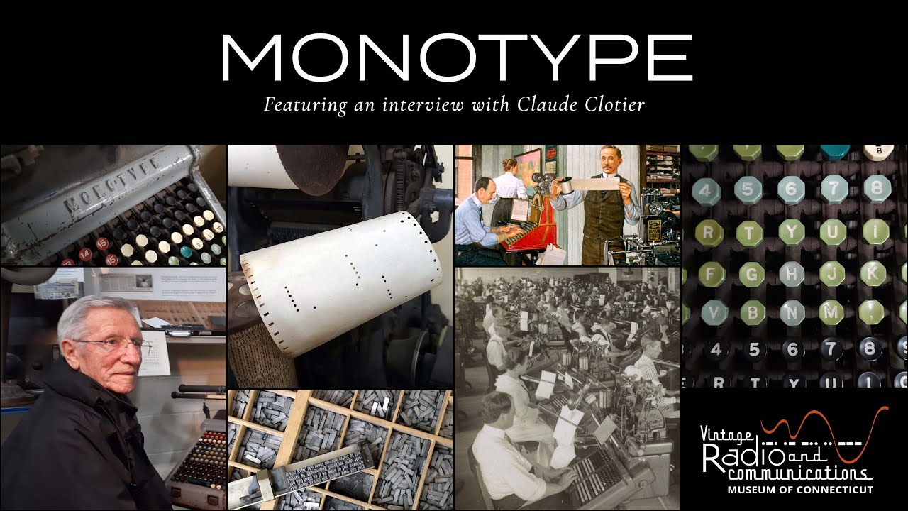The Monotype Machine - YouTube