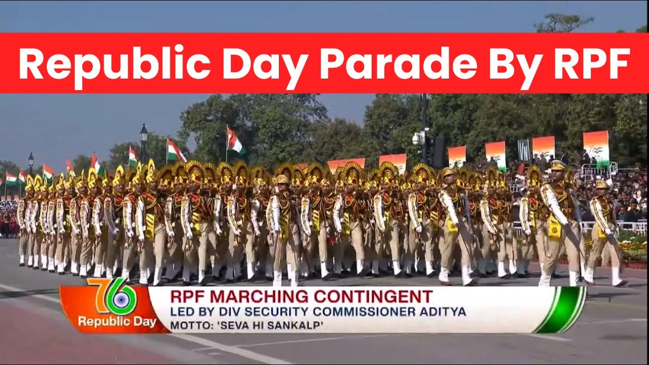 Republic Day Parade 2025 by RPF - YouTube