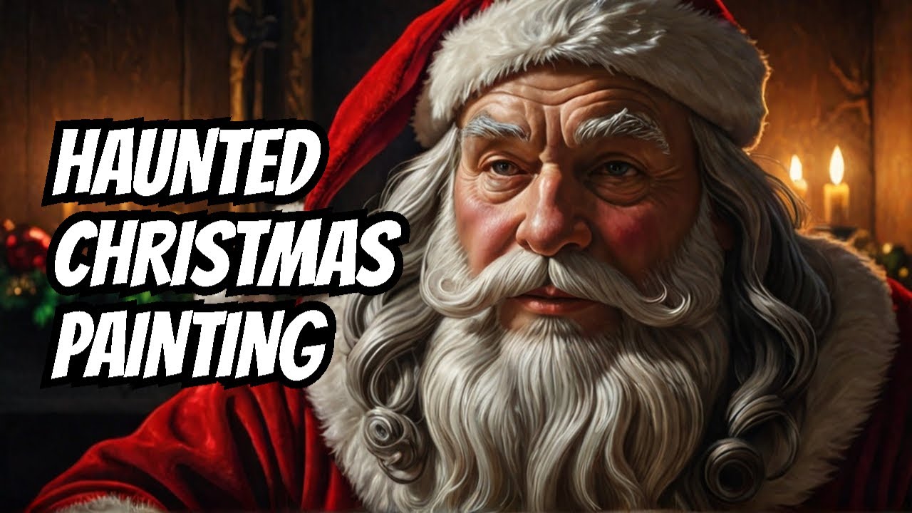The Mystery Behind the Haunted Santa Claus Painting Christmas Urban ...