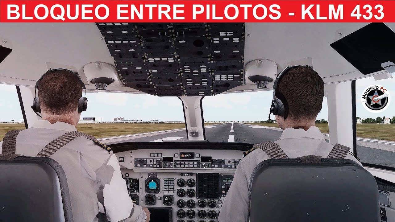 Bloqueo mental entre pilotos - KLM Cityhopper 433 - YouTube
