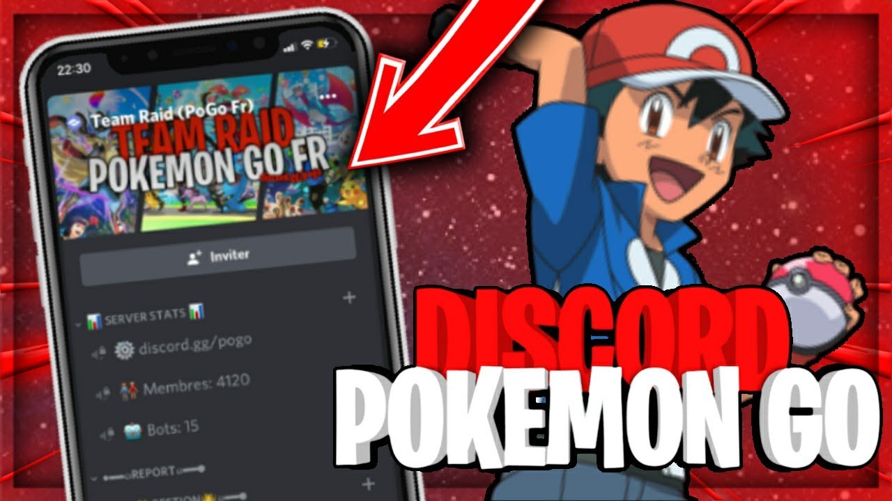 Team Raid: Serveur discord pokemon go france - YouTube