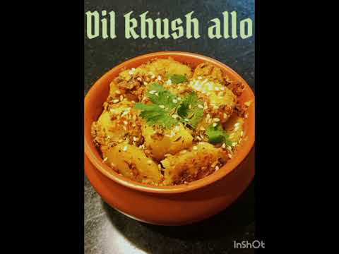 Allo Dilkhush Recipe by Let's cook with Ruhi...