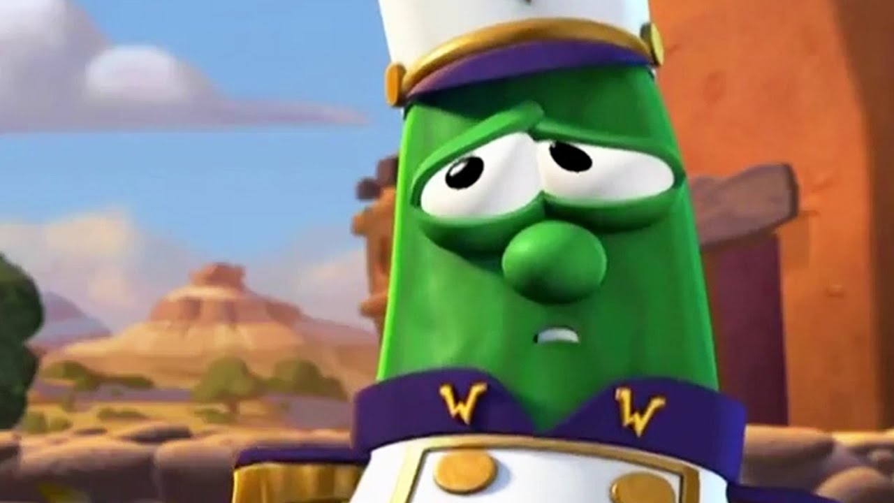 Gideon Fights An Army of Pickles | VeggieTales | Mini Moments - YouTube