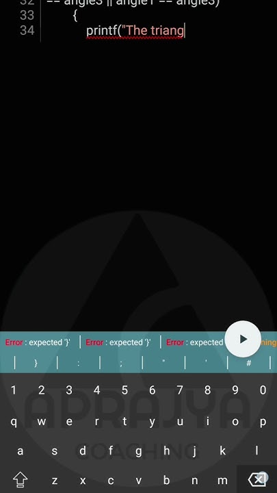 C program to check triangle is valid or not | #ytshorts #trending #codingmusic #cprogramming # ...
