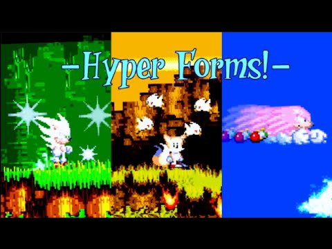 Sonic 3 air all Hyper Forms - YouTube