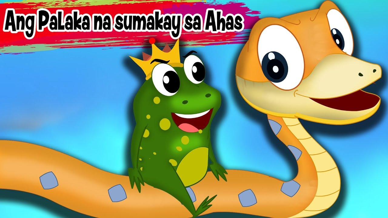 Ang Palaka na sumakay sa Ahas | Mga Kwentong Pambata | Filipino Moral ...