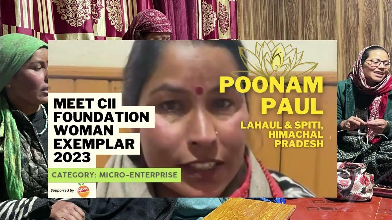 Meet Poonam Paul, Woman Exemplar Finalist 2023 - YouTube