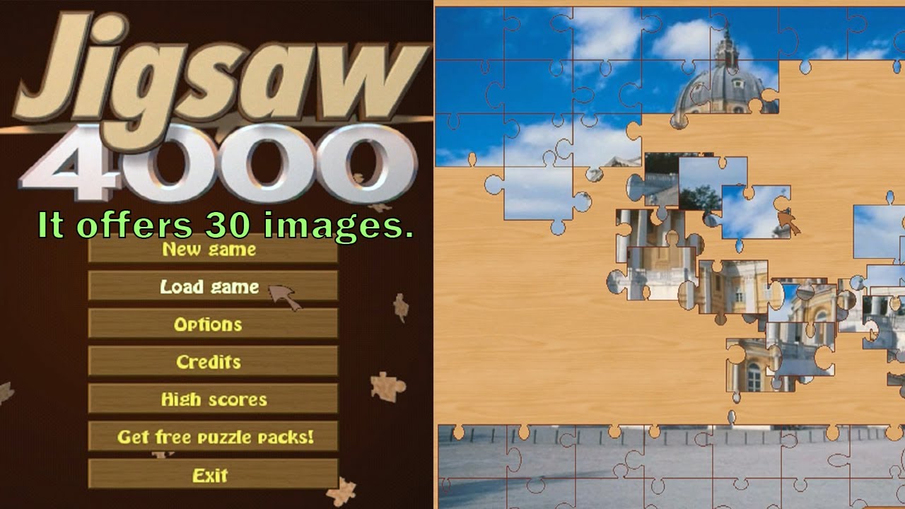 Jigsaw 4000 Puzzle (Windows game 2002) - YouTube