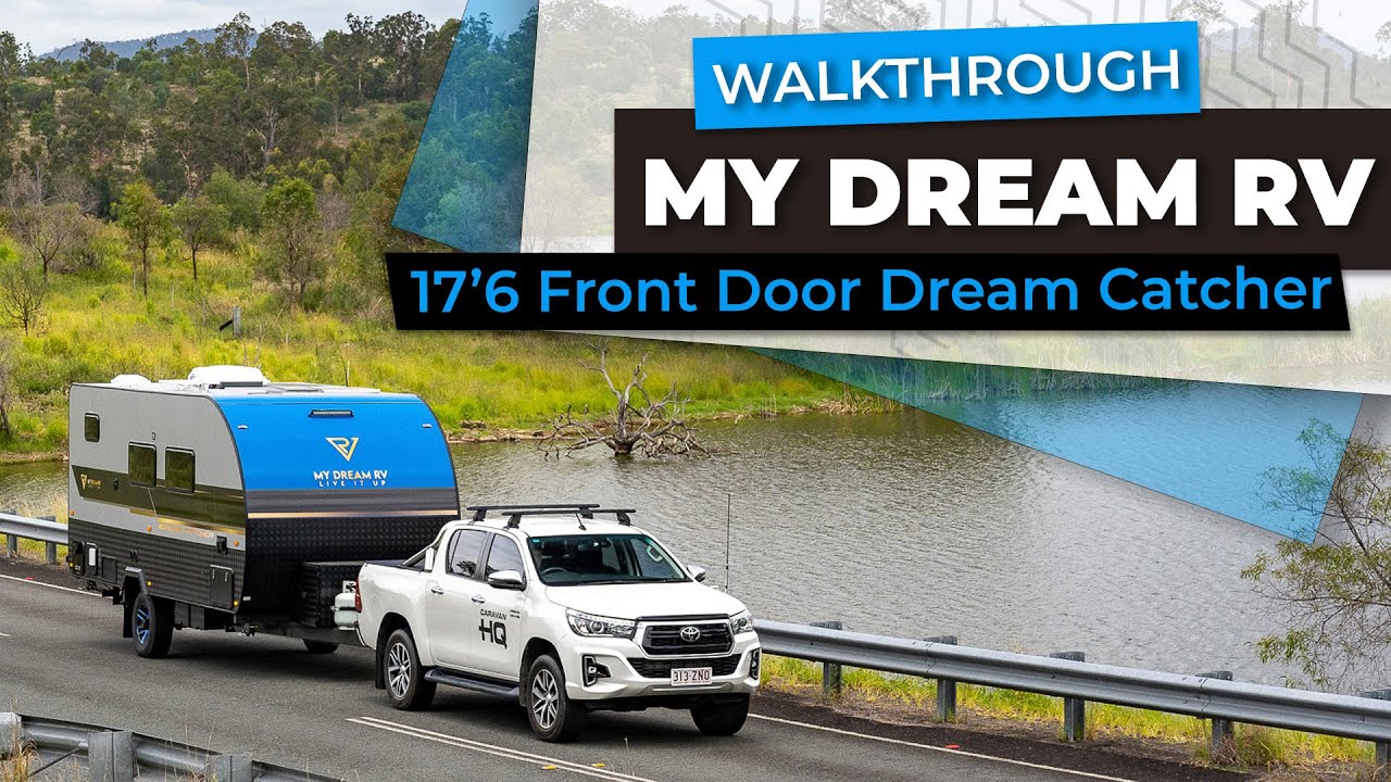 My Dream RV Dream Catcher 17'6 walk through with Ethan from Caravan HQ ...