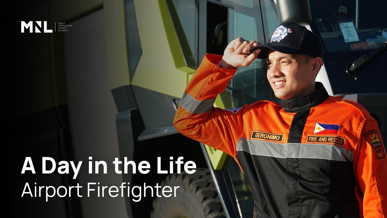 A Day in the Life: Airport Firefighter - YouTube