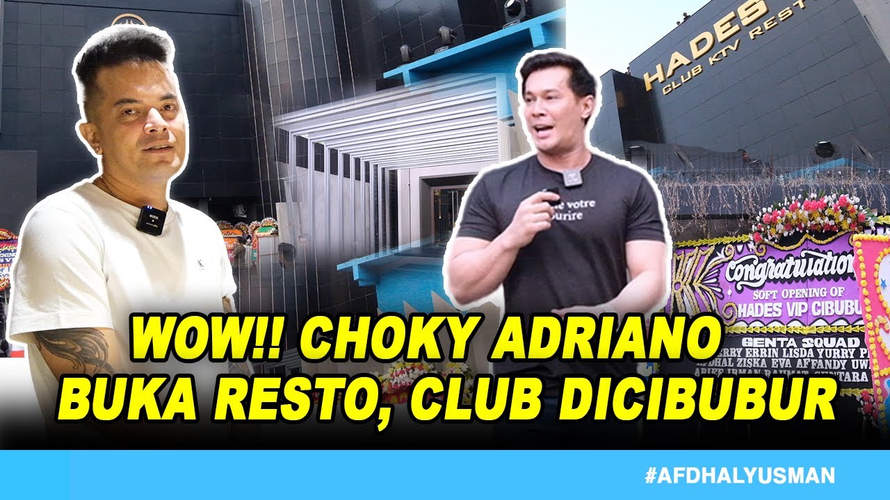 BUKA USAHA BARENG!! RESTO CLUB PALING GEDE DIDAERAH CIBUBUR I AFDHAL YUSMAN,CHOKY ADRIANO - YouTube