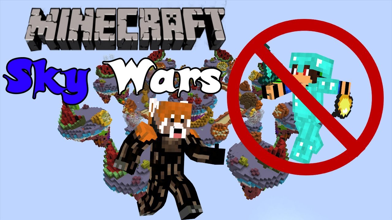 No Diamond Armour Challenge! (Hard!) (Minecraft Skywars) - YouTube