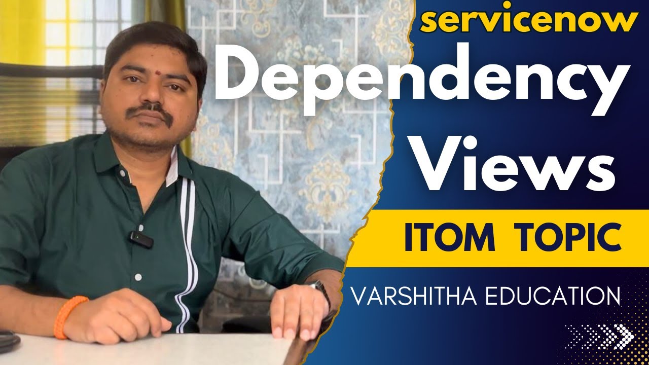 Custom Dependency Views in ServiceNow ITOM - YouTube