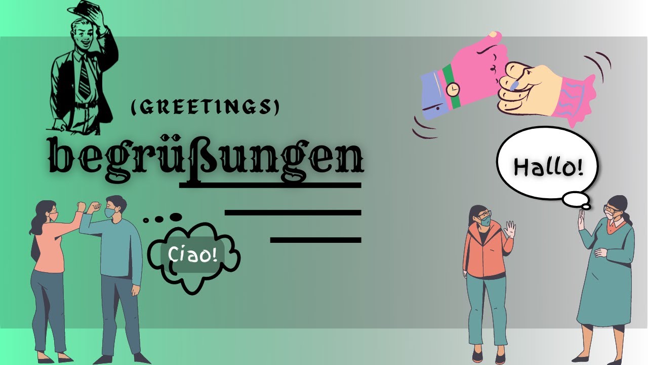 Greetings | begrüßungen | In German | Learn German with Naaz - YouTube