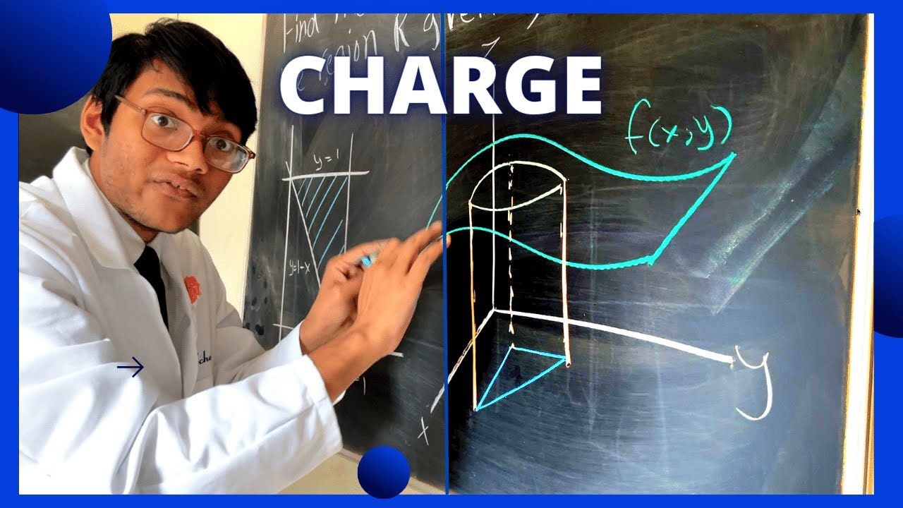 #5: Finding Total Charge Using Double Integrals | Ref Bari | Calculus 3 ...