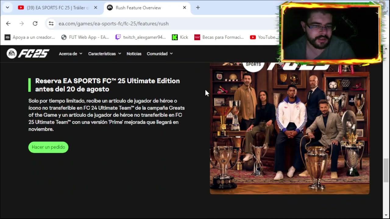 Reccion trailer fc 25 - YouTube